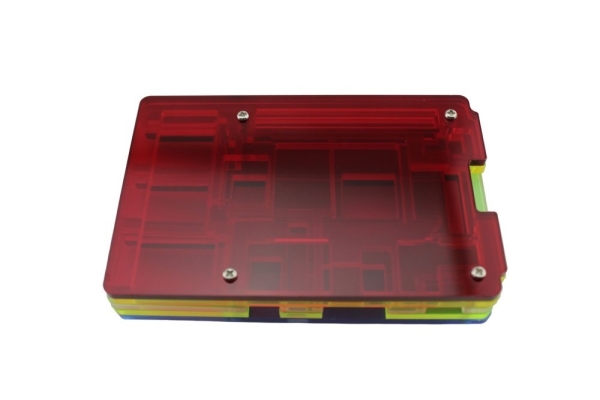 Raspberry Pi 2 model B Rainbow Case for Raspberry Pi Accessory:Elecrow ...