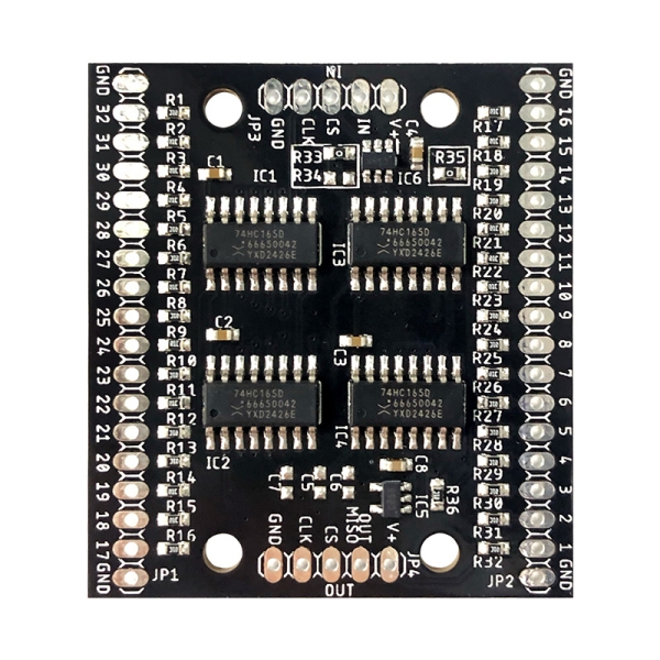 32 pin shift register SPI button module (4x 74HC165) | OpenFFBoard