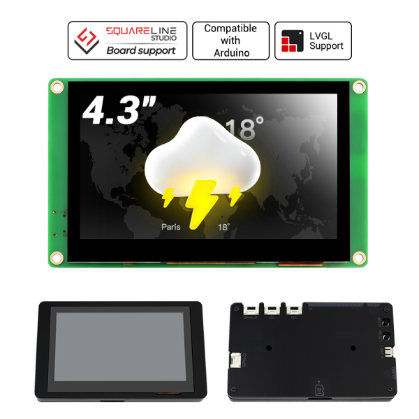 CrowPanel Pico Display-4.3 inch 320*240 HMI Module TFT LCD Touchscreen ...