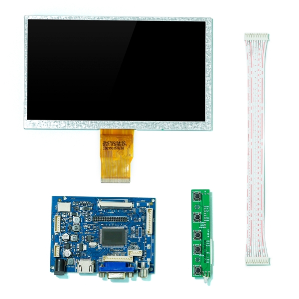 7 Inch 1024x600 TFT Display for Raspberry Pi B+ Pcduino Banana Pi : Elecrow bazaar, Make your ...