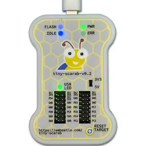 Tiny Scarab Beetle Board - CH32V003F4P6 RISC-V Microcontroller ...