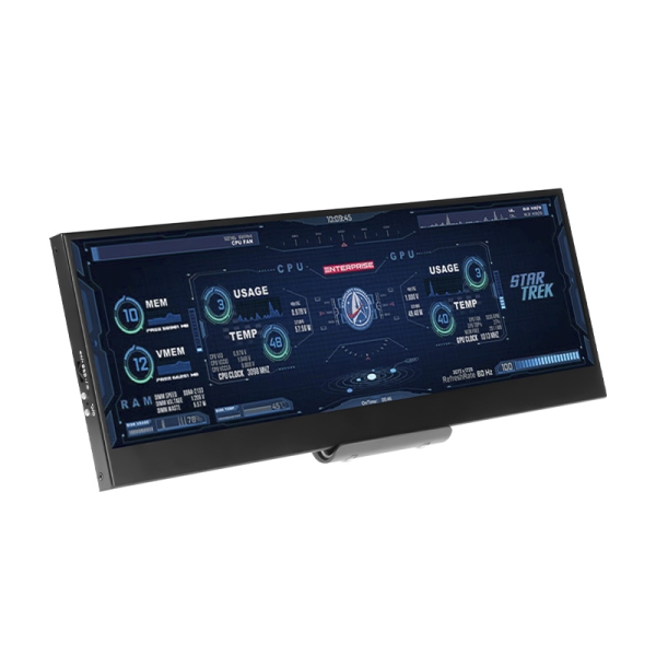 14 inch 4k 1920*550 IPS Display CPU monitoring screen Real-time AIDA64