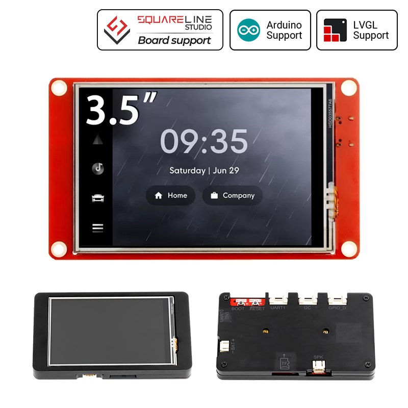 ESP32 display-3.5 Inch HMI Display 320x480 SPI TFT LCD Touch Screen Compatible with Arduino/LVGL