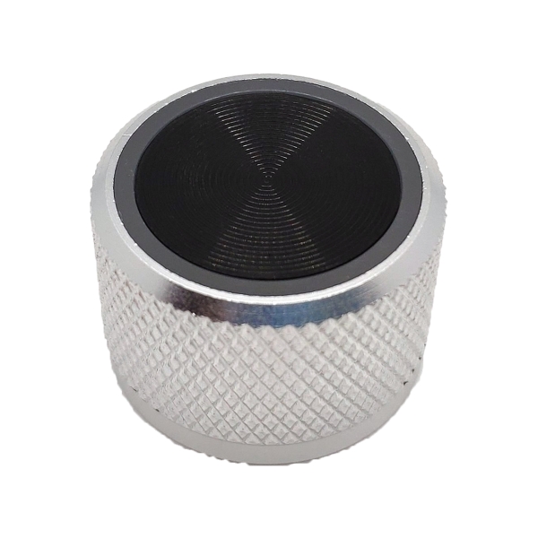 Aluminum Silver Knob With Ring