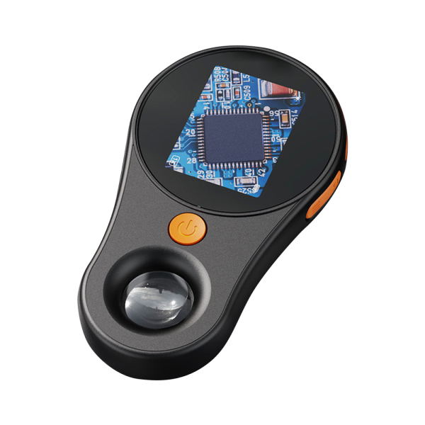 Portable Handheld Mini Digital Microscope with 2 inch IPS Screen and ...