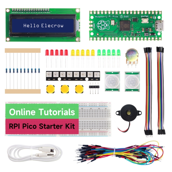 Pico Starter Kit for Raspberry PI With 25 Lessons
