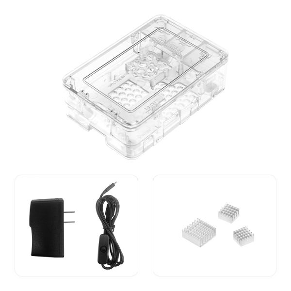 Raspberry Pi 3 Acrylic Transparent Box Acrylic Case Protector for ...