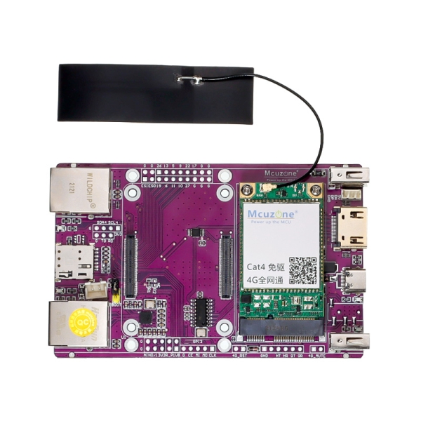 Raspberry Pi computer 4G IO Board CM4 dual network development board ...