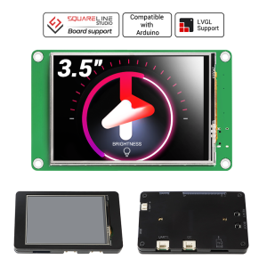 Wizee 3.5 inch HMI IPS display 320*480 TTL serial screen touch display