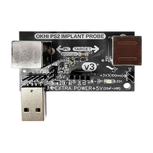 PS/2 Sniffing Adapter – Okhi Implant Support & Keystroke Logging