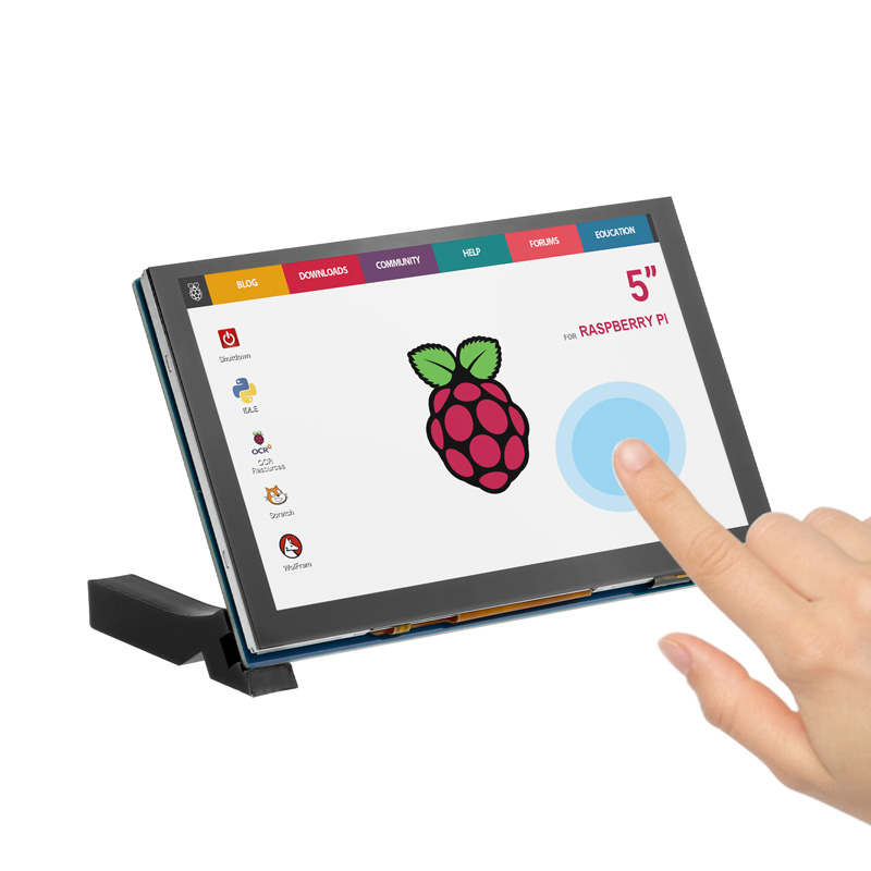 5 inch DSI display IPS 800*480 touch screen compatible with Raspberry ...