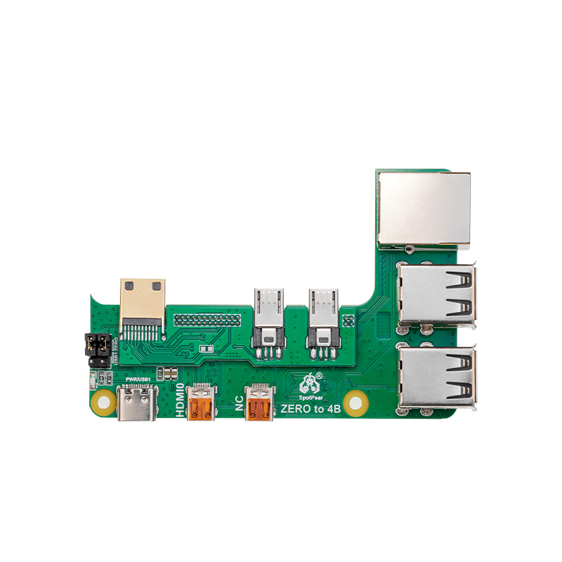 Raspberry Pi Zero/Banana Pi M2 Zero board adapter with 4B interface ...