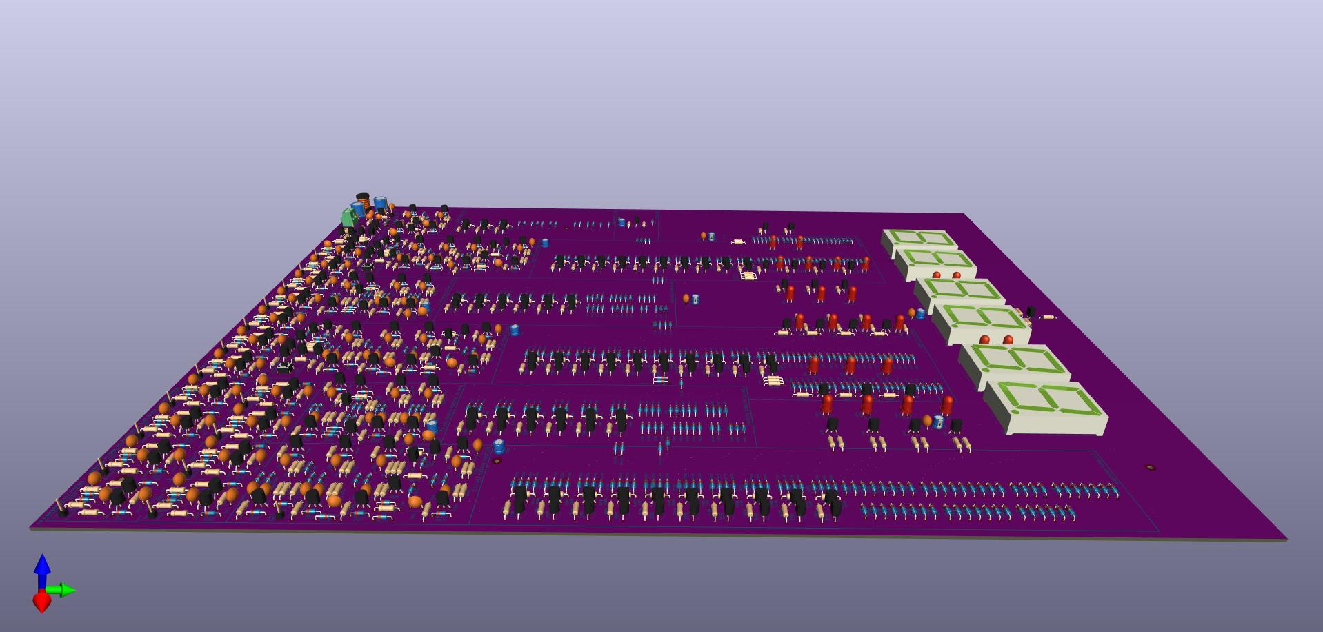 Mega Transistor Clock