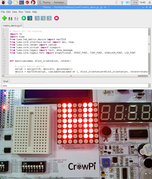 CrowPi- Compact Raspberry Pi Educational Kit