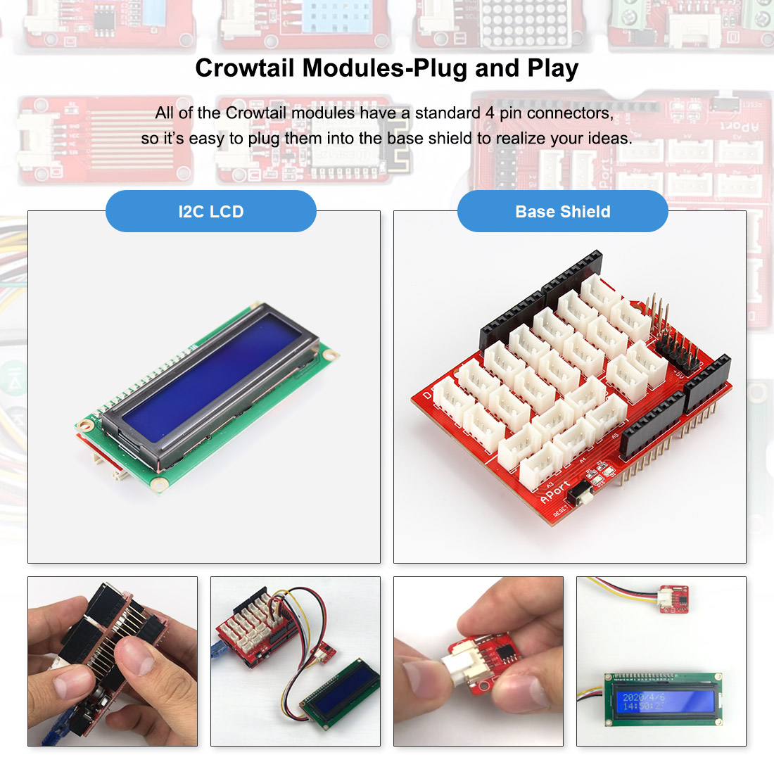 Based on Arduino, this advanced kit contains 22 creative tutorials, allowing you to learn ...