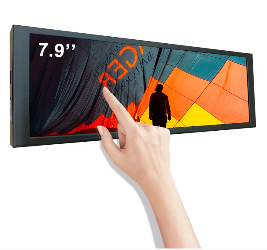 Elecrow 7.9 inch long strip display 400*1280 IPS Touch Screen portable ...