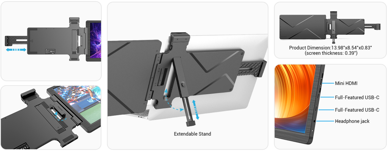 CrowView laptop screen extender | ELecrow