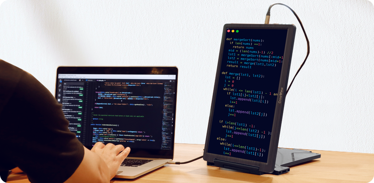 CrowView Laptop Screen Extender | Elecrow