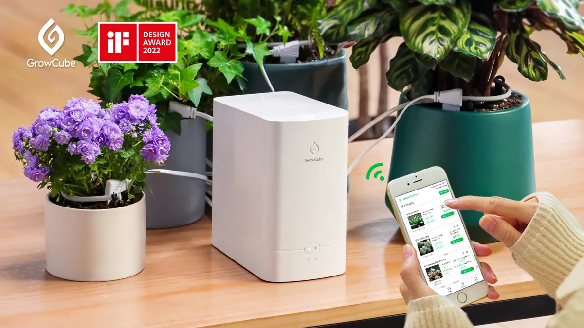 GrowCube - A Smart Plant Self Watering System From Elecrow