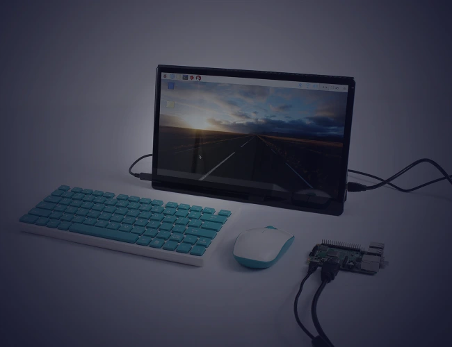 CrowView Note - Portable Monitor with Keyboard