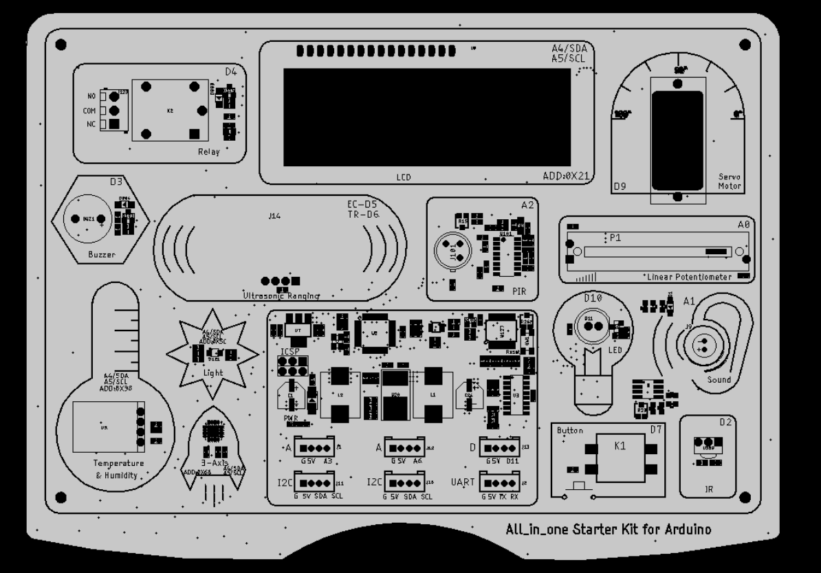All In One Starter Common Board Kit For Arduino Elecrow Wiki