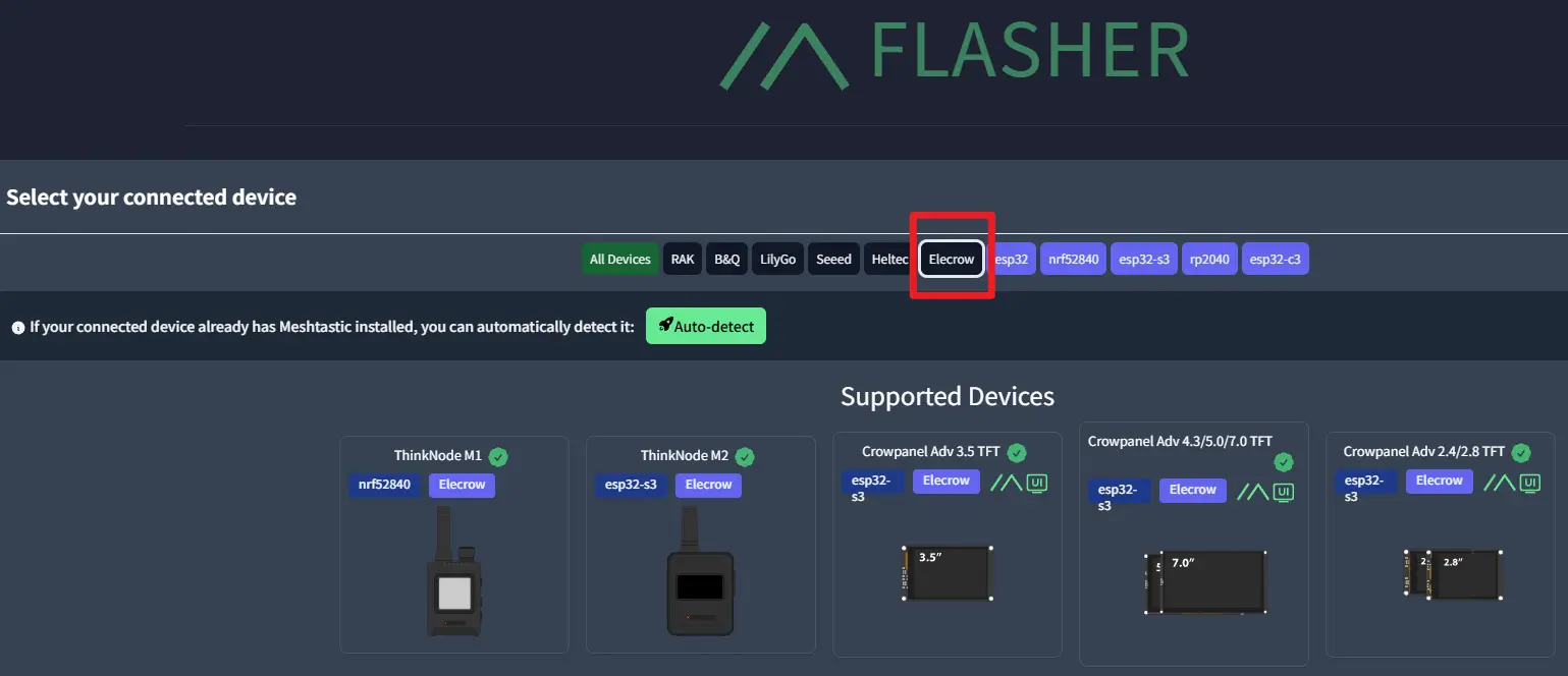 Meshtastic - Elecrow Wiki